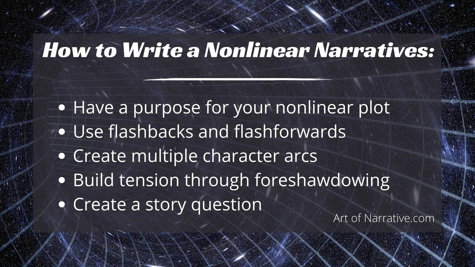 Exploring Nonlinear Narratives: What they are & How to use them - The ...